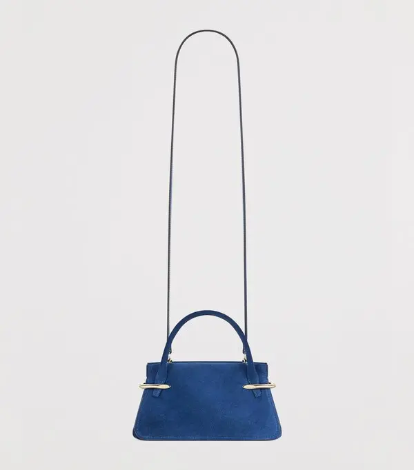 Givenchy Mini Suede Pinch Top-handle Bag