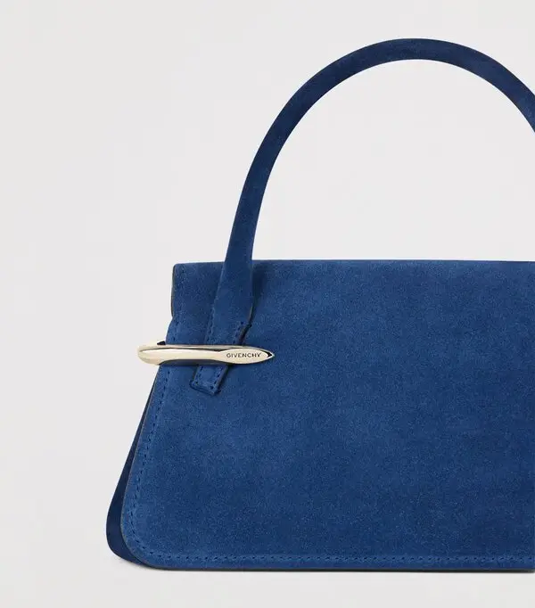 Givenchy Mini Suede Pinch Top-handle Bag