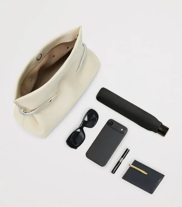 Givenchy Small Leather Soft Pinch Clutch