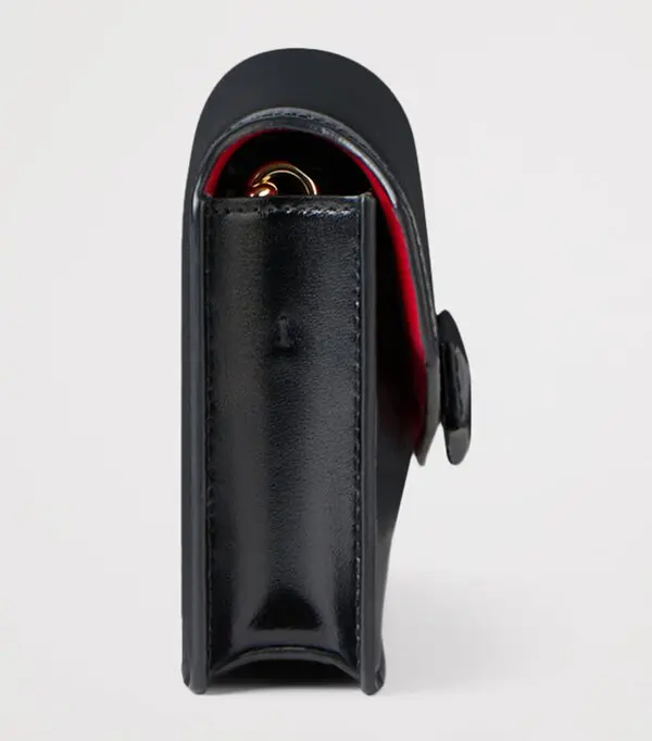 Givenchy Leather Antigona Chain Wallet - Black