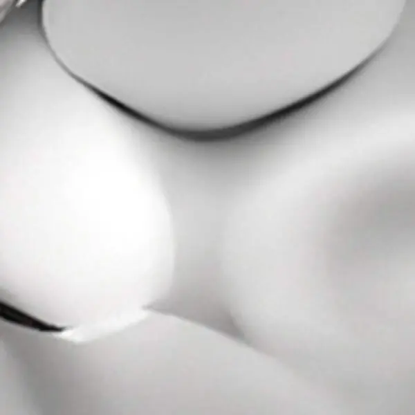Givenchy Sculpted Gem Necklace - Silver
