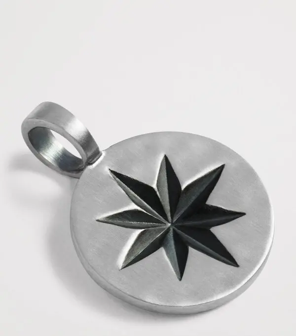 Monica Vinader Sterling Guiding Star Pendant