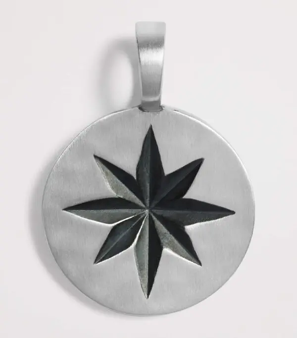 Monica Vinader Sterling Guiding Star Pendant