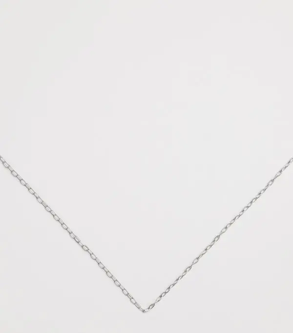 Monica Vinader Sterling Oval-link Chain Necklace