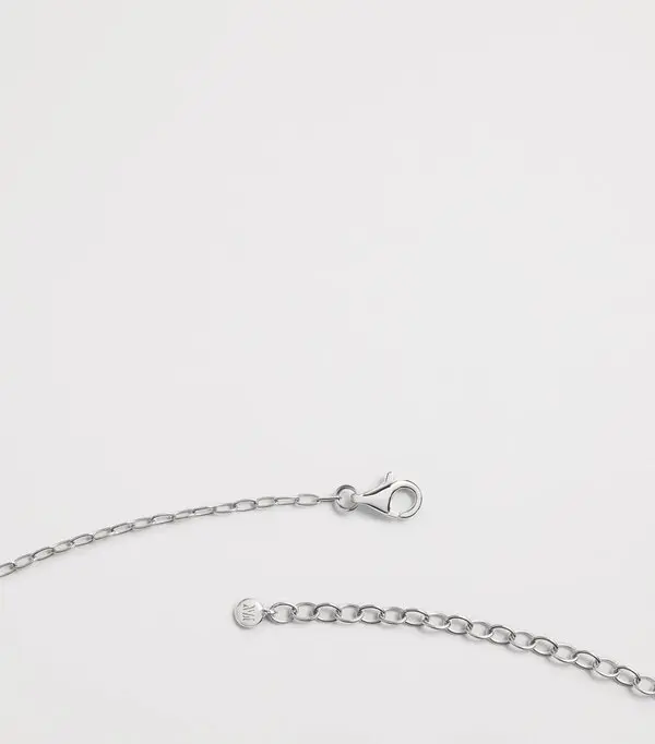 Monica Vinader Sterling Oval-link Chain Necklace