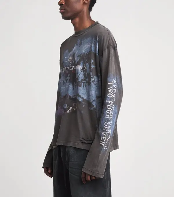 REPRESENT 247 X Avenged Sevenfold Cotton Graphic T-shirt