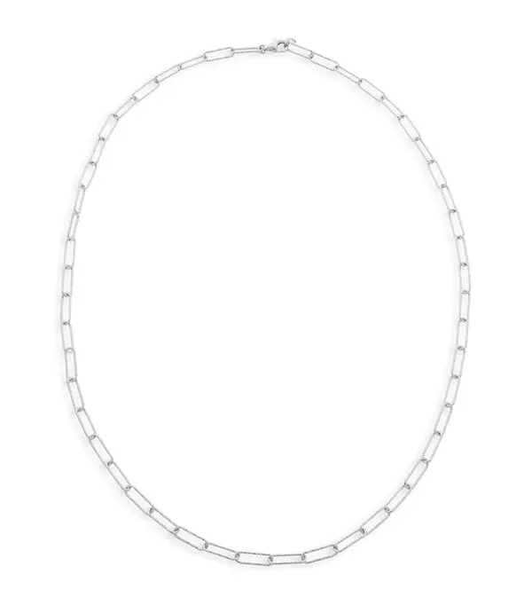Monica Vinader Sterling Alta Necklace - Silver