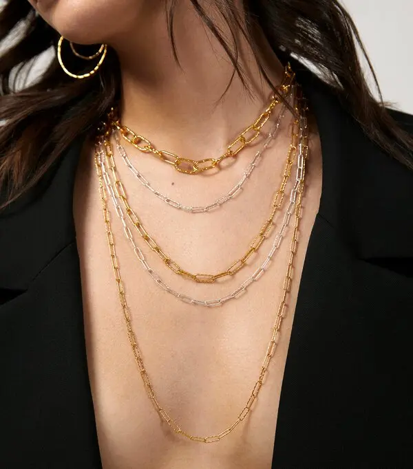 Monica Vinader Sterling Alta Necklace