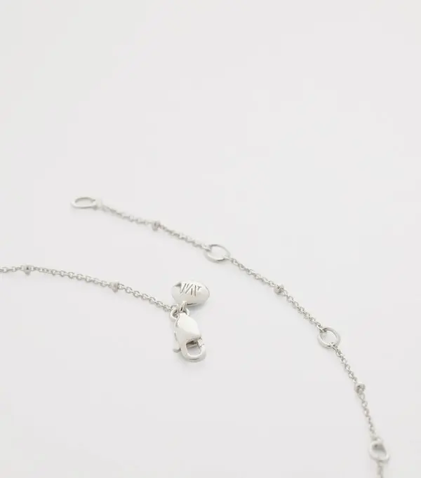 Monica Vinader Sterling Beaded Chain Necklace