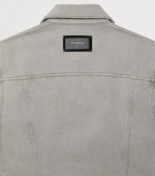 Givenchy Crease-effect Denim Jacket