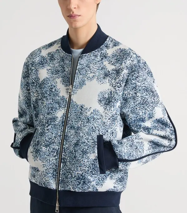 Givenchy Jacquard Bomber Jacket