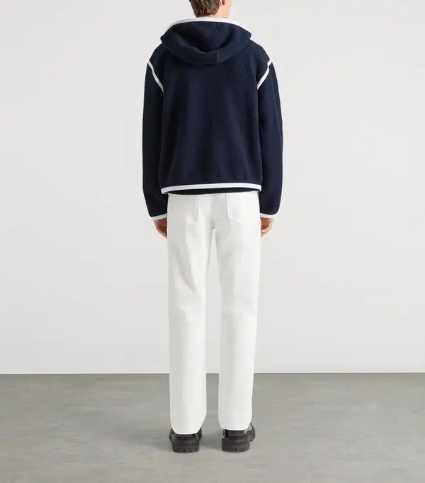 Givenchy Wool Zip-up Hoodie
