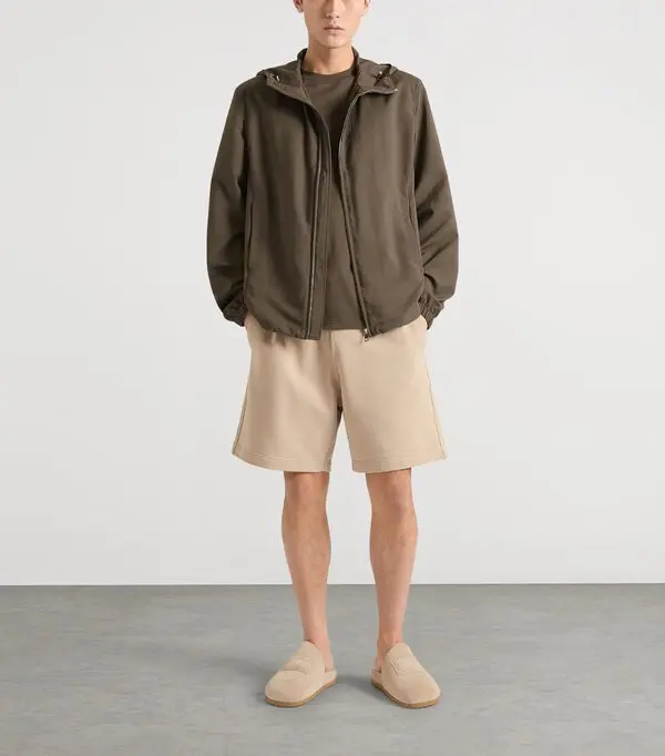Givenchy Cotton Fleece Bermuda Shorts