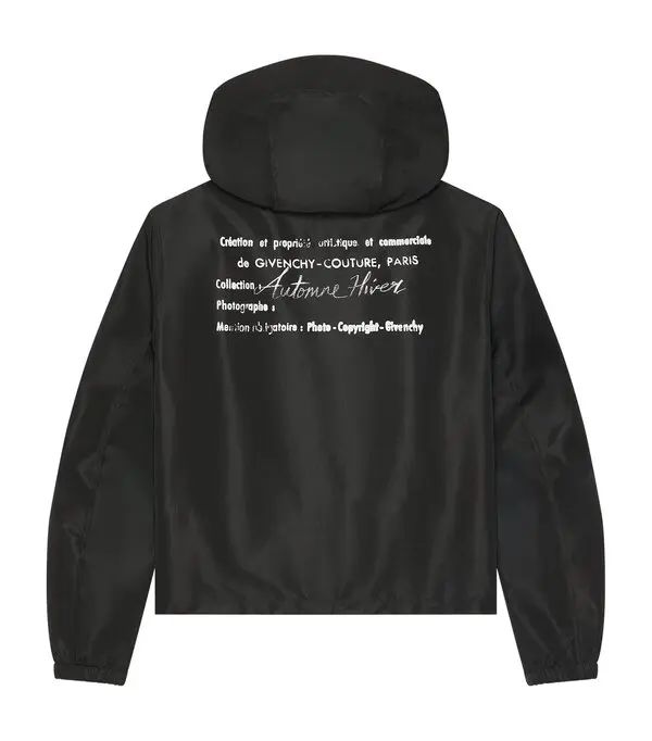 Givenchy Archival Print Windbreaker Jacket