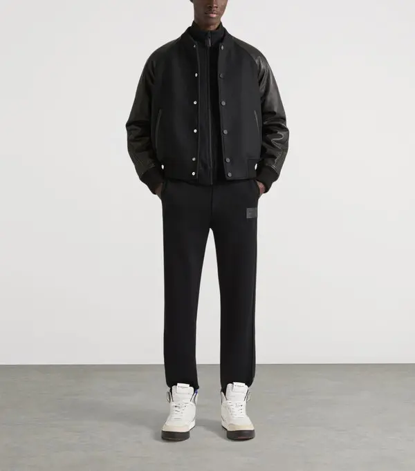 Givenchy Straight Press-stud Sweatpants