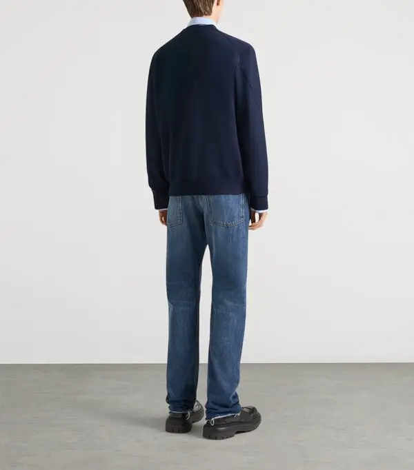 Givenchy Wool Logo-tab Cardigan