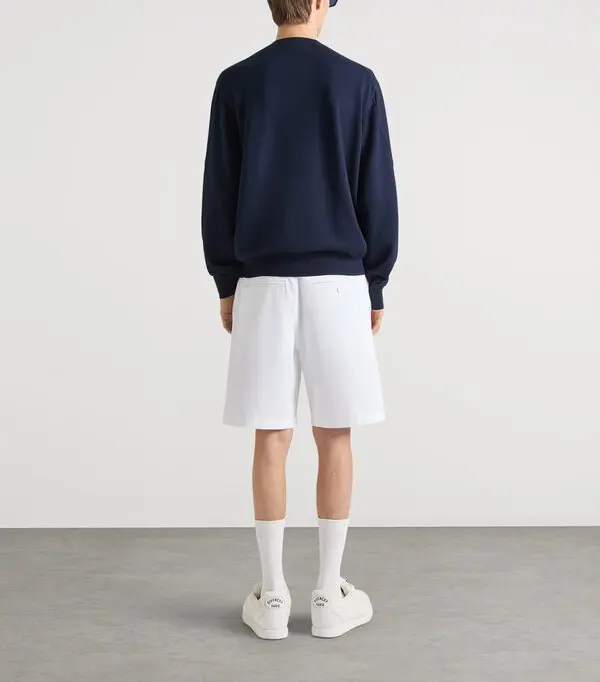 Givenchy Wool Logo Sweater - Navy