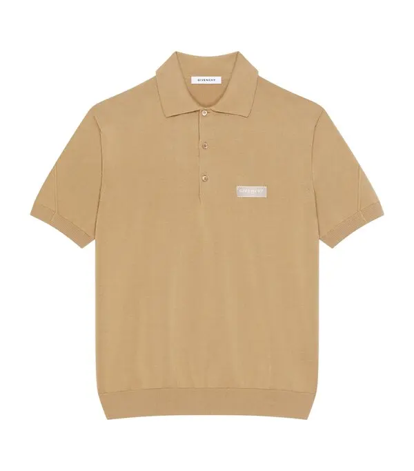 Givenchy Cotton Couture Seam Polo Shirt