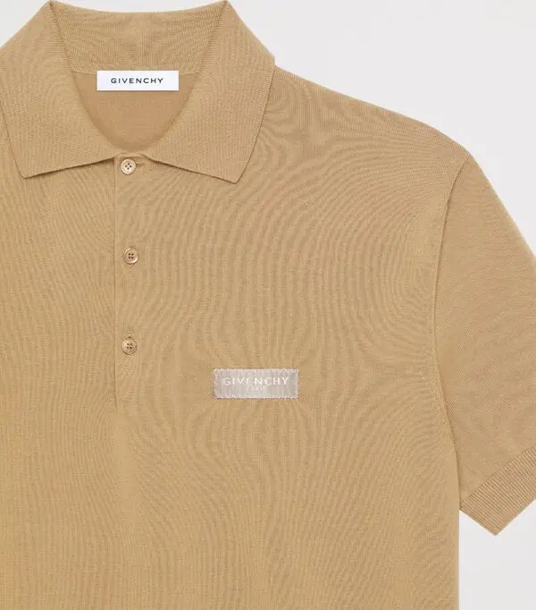 Givenchy Cotton Couture Seam Polo Shirt