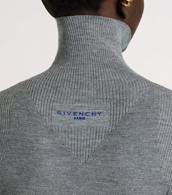 Givenchy Wool-silk Rollneck Sweater