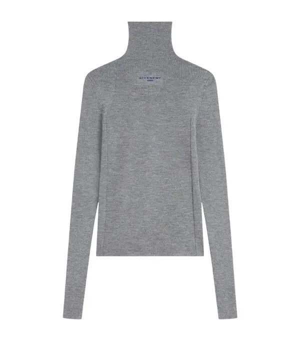 Givenchy Wool-silk Rollneck Sweater