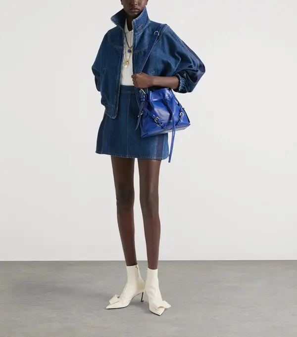 Givenchy Denim Bomber Jacket