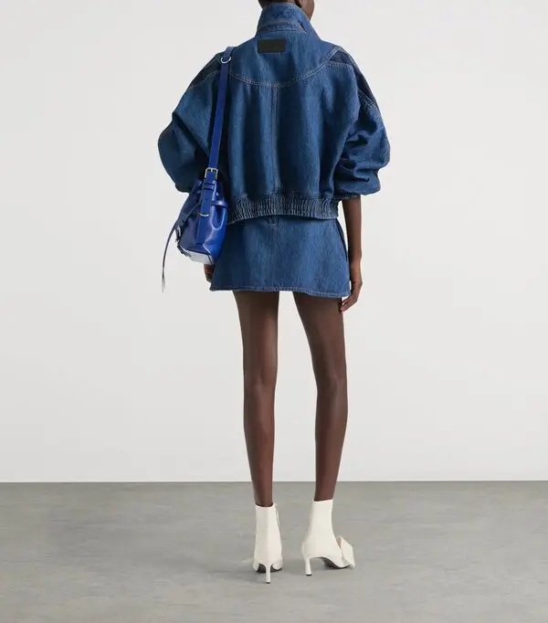 Givenchy Denim Bomber Jacket