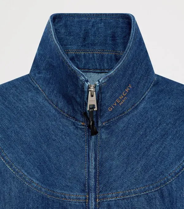 Givenchy Denim Bomber Jacket