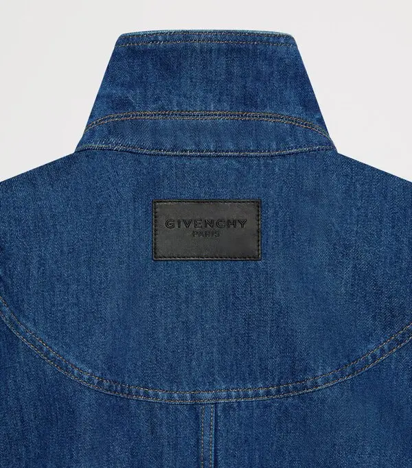 Givenchy Denim Bomber Jacket