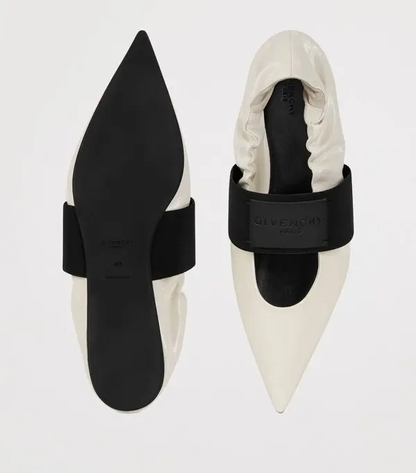 Givenchy Leather Crush Ballet Flats