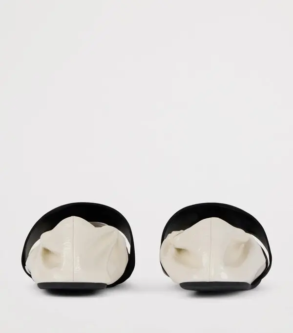 Givenchy Leather Crush Ballet Flats