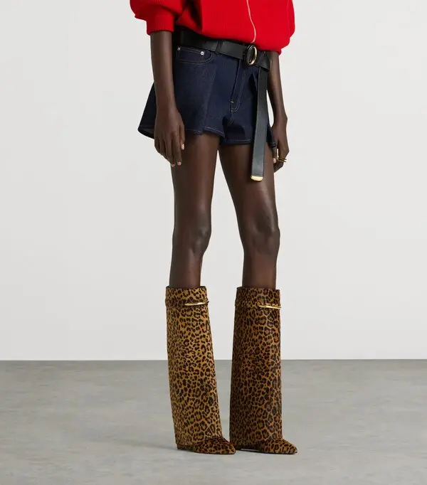 Givenchy Denim Pinch Shorts