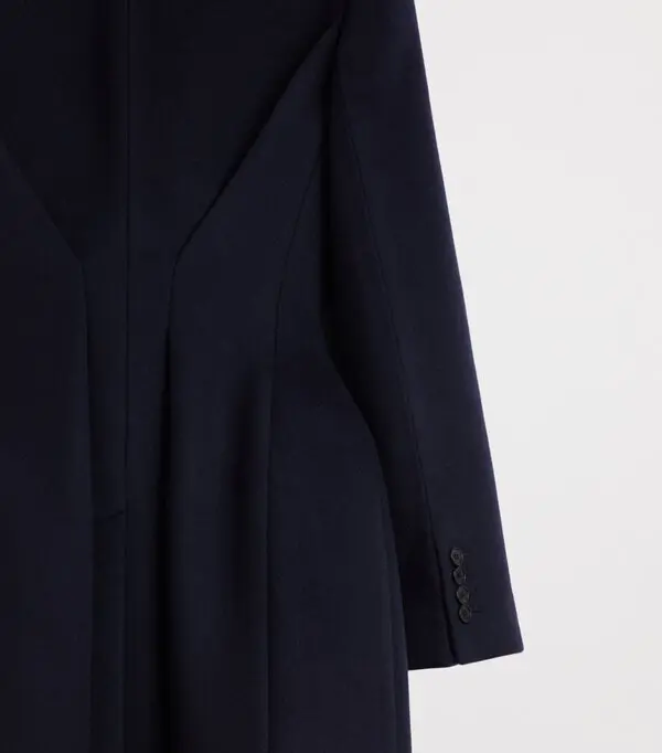 Givenchy Wool-cashmere Peplum Coat