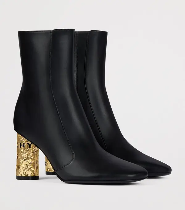 Givenchy Leather Tape Heeled Boots 65