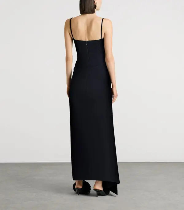 Givenchy Square-neck Maxi Dress