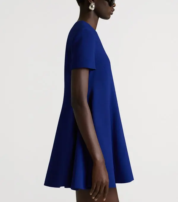 Givenchy Round-neck Flared Mini Dress