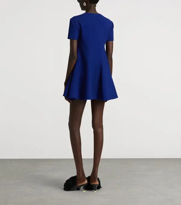 Givenchy Round-neck Flared Mini Dress