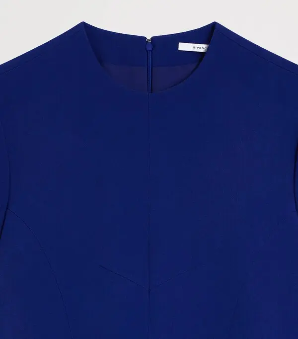 Givenchy Round-neck Flared Mini Dress
