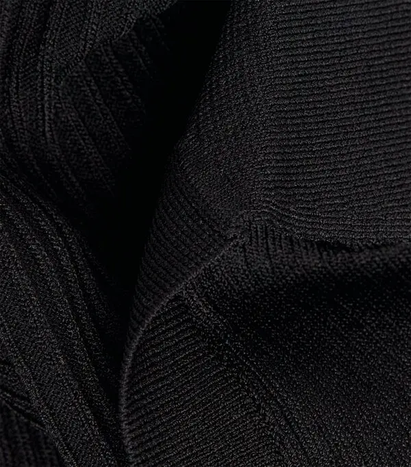 Claudie Pierlot Knitted Polo Mini Dress