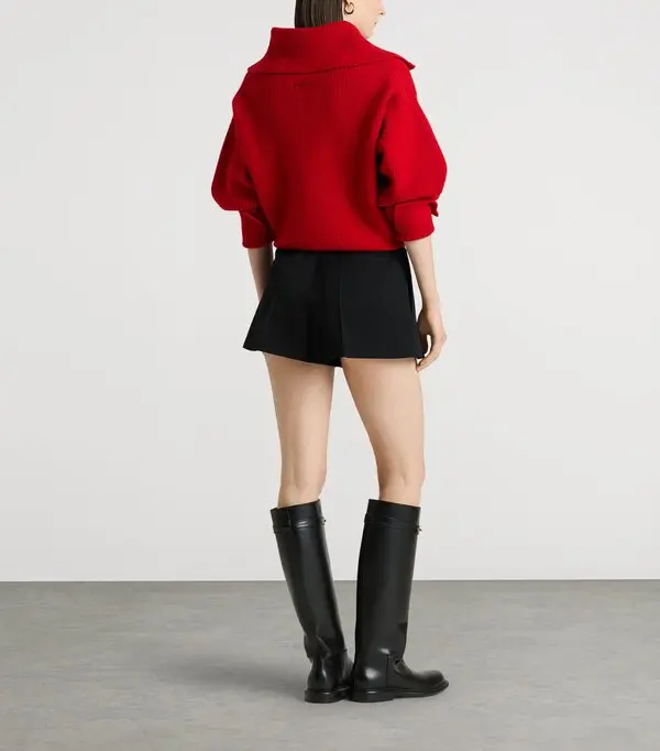 Givenchy Leather Knee-high Riding Boots