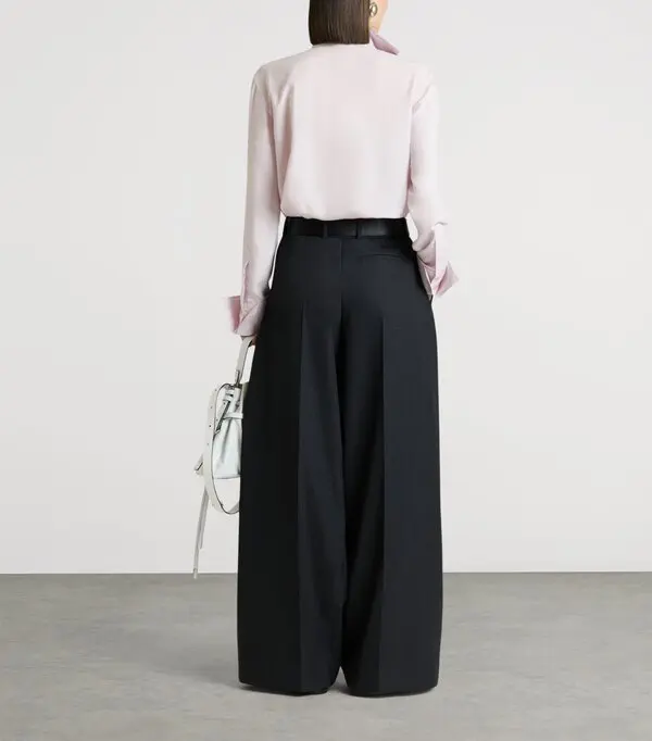 Givenchy Silk Reverse-collar Shirt - Pink
