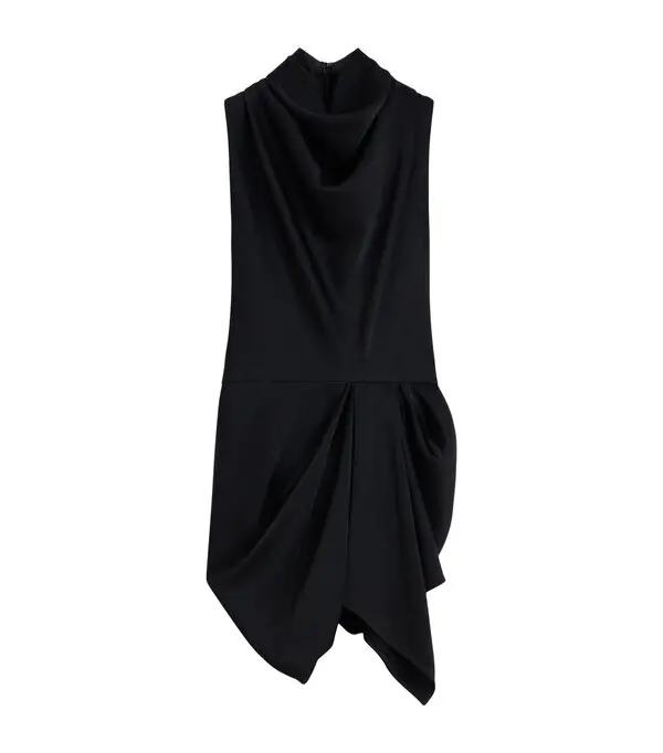 Givenchy Draped Cowl-neck Blouse
