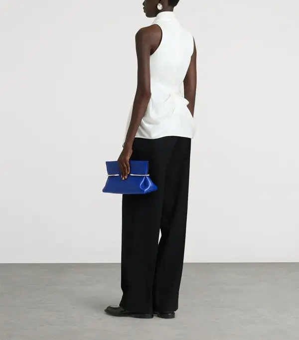Givenchy Draped Cowl-neck Blouse
