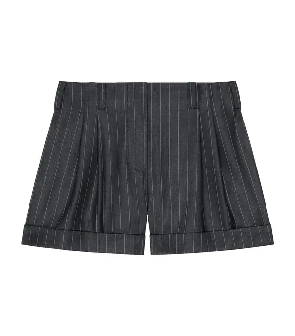 Givenchy Wool Pinstripe Shorts