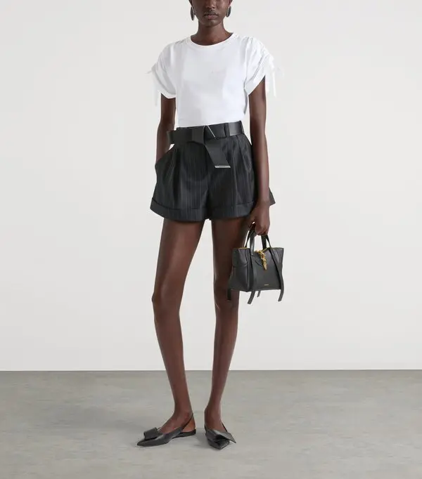 Givenchy Wool Pinstripe Shorts