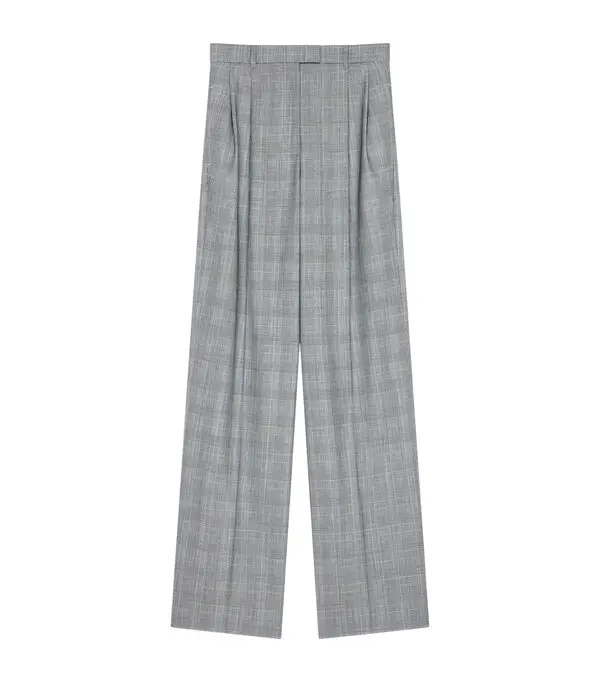 Givenchy Wool Wide-leg Tailored Trousers