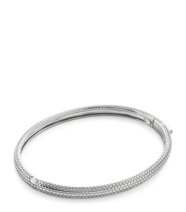 Monica Vinader Sterling Heirloom Bangle