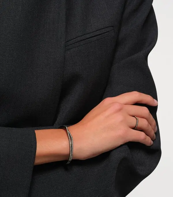 REPOSSI Gold And Diamond Anifer Bangle