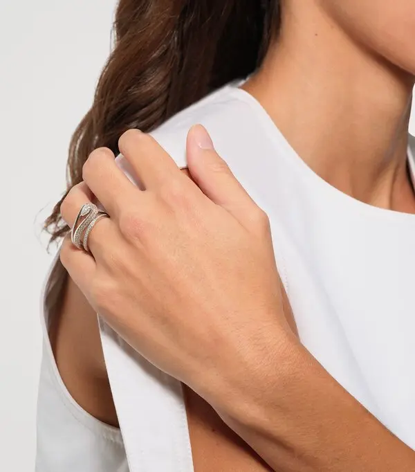 REPOSSI Platinum And Diamond Berbere Ring