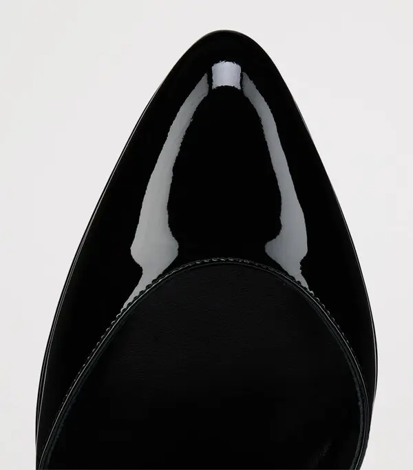 CHRISTIAN LOUBOUTIN Jenna Buckle 150 Patent Pumps